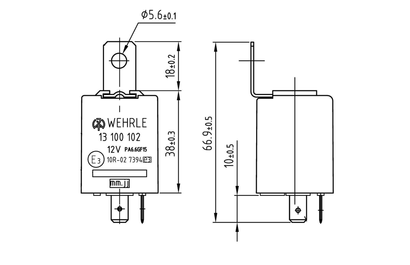 LED Flasher Unit 12V 30W
