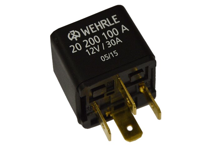 Mini-Relay N.O. 12V 30A