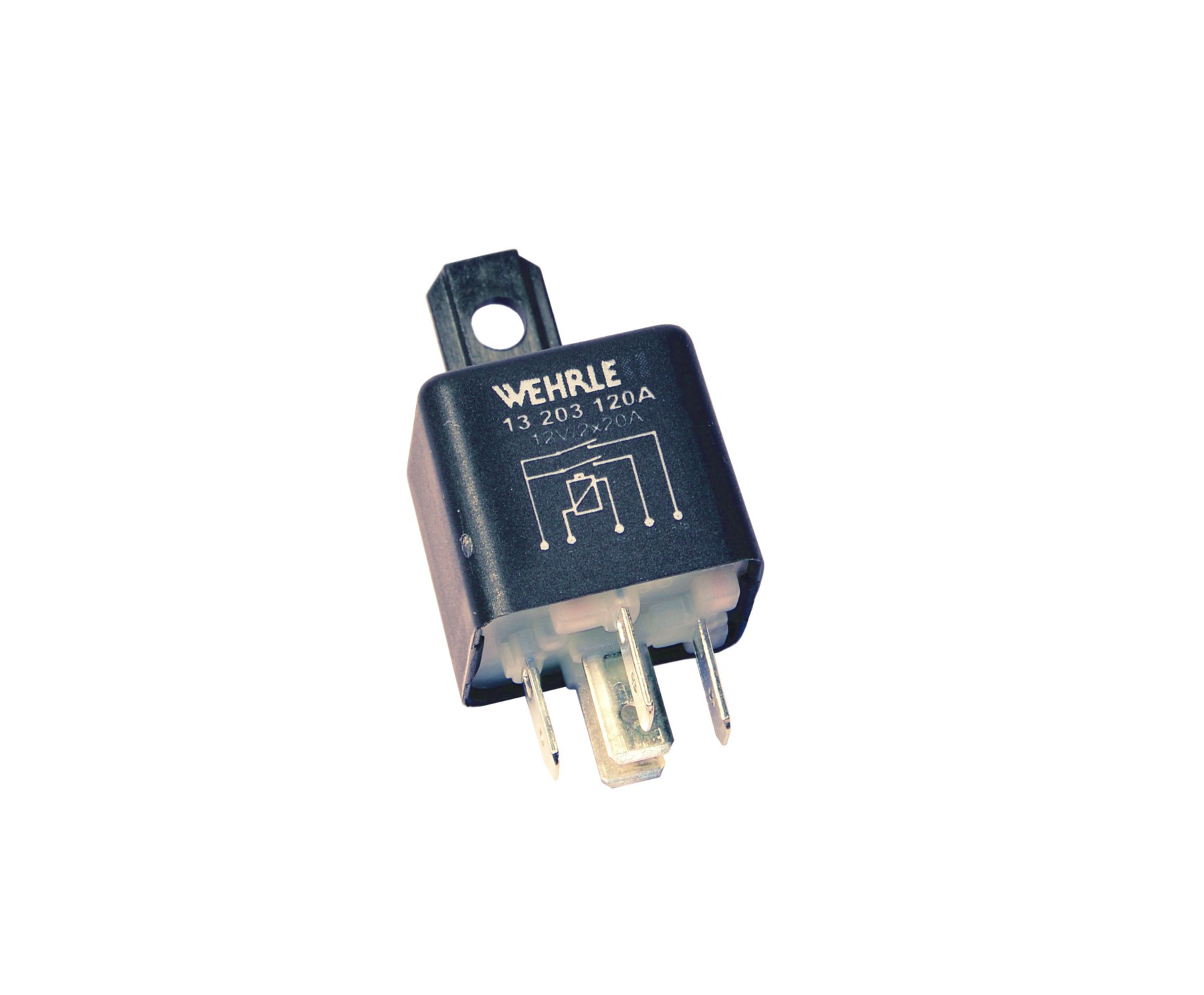 Double Contact Relay N.O. 12V